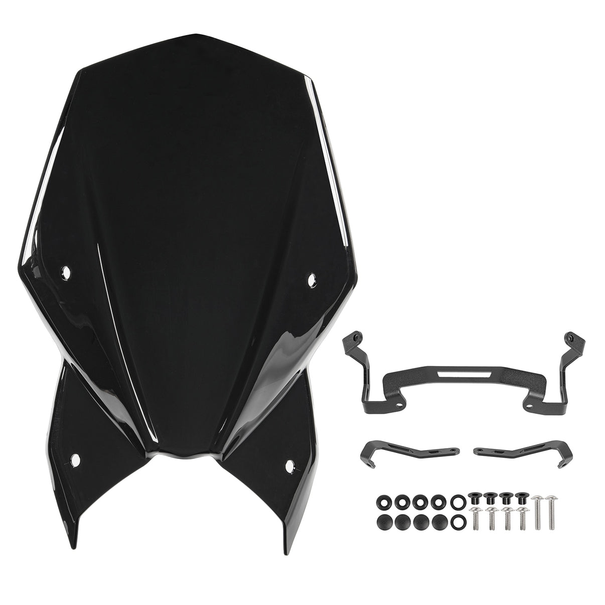 GSXS 1000 950 Motorcycle Windscreen Windshield Air Flow Deflector Visor ...