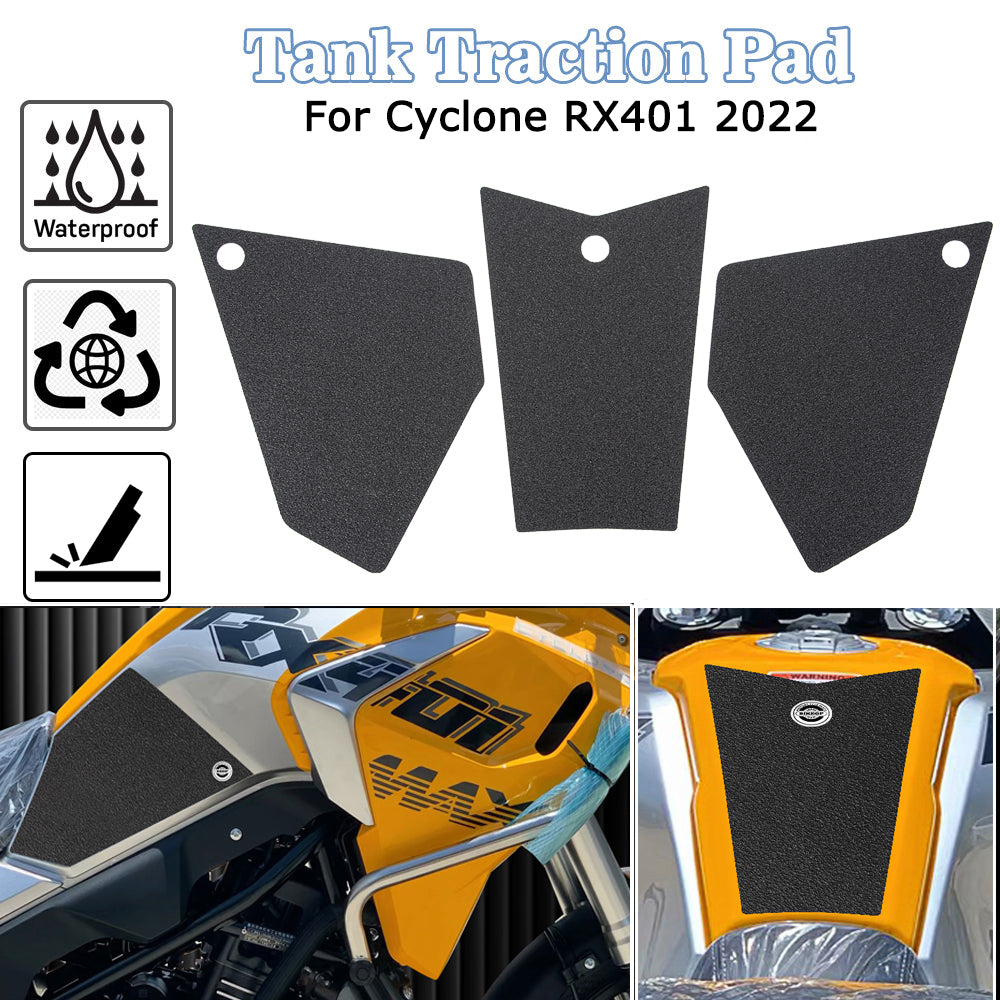 Wolfline Motorcycle Fuel Tank Protection Stickers Moto Anti Slip Rubb ...